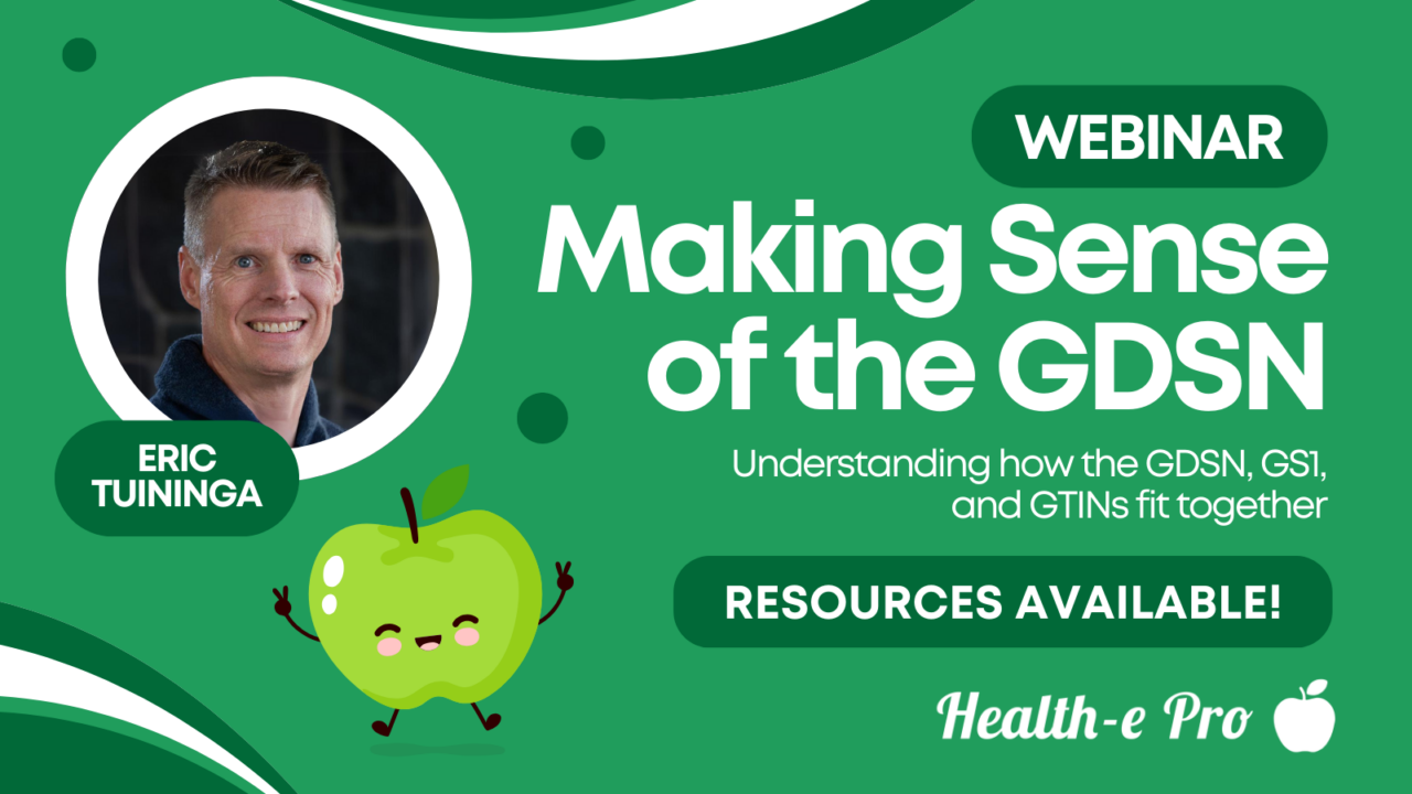 GDSN Webinar Gate | Health-e Pro