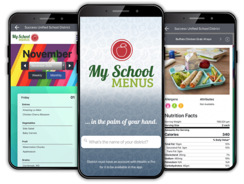 School Menu Mobile App for K-12 Families | My School Menus